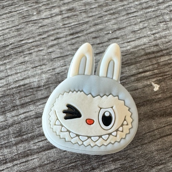 POP MART | Accessories | Labubu Shoe Charm Crocs Jibbitz Grey 52 | Poshmark